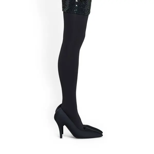 Balenciaga Xl Pointed-toe Pumps - Black