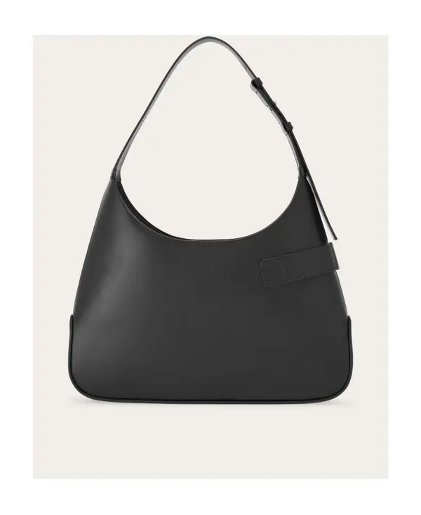 FERRAGAMO Gancini Buckle Hobo Bag