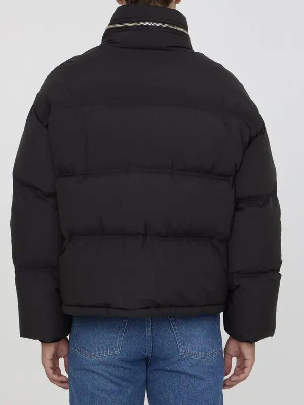 AMI Paris De Coeur Quilted Puffer Jacket - Black