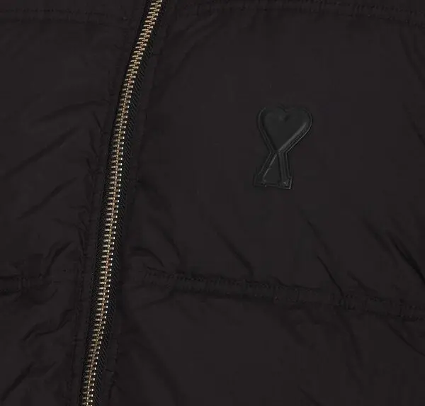 AMI Paris De Coeur Quilted Puffer Jacket