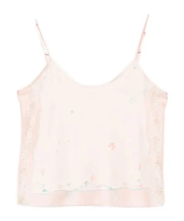 FORTE_FORTE Shell-print Silk Camisole