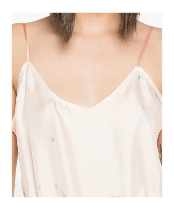 FORTE_FORTE Shell-print Silk Camisole