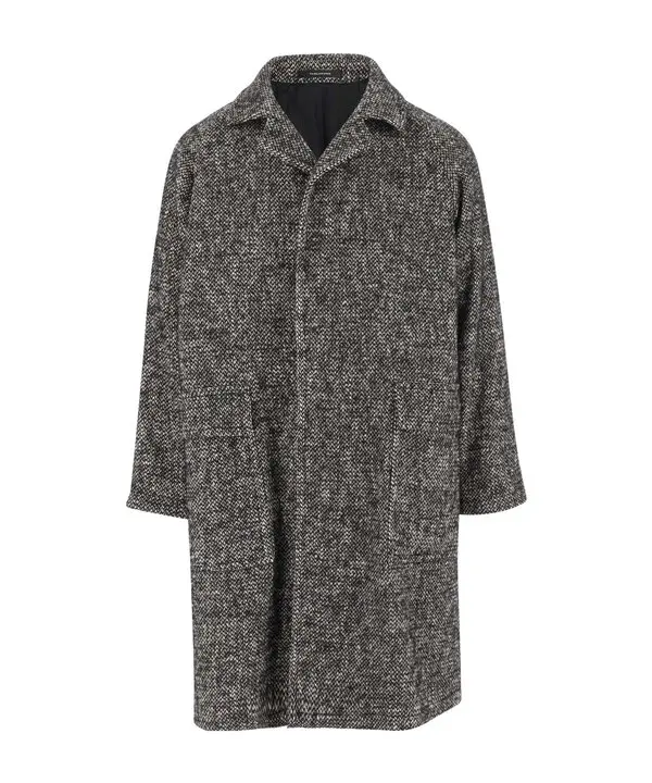 Tagliatore Long-sleeved Coat - Grey