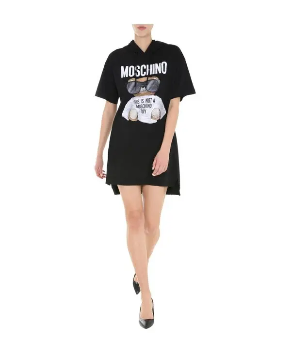Moschino Micro Teddy Bear Jersey Dress