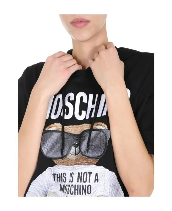 Moschino Micro Teddy Bear Jersey Dress