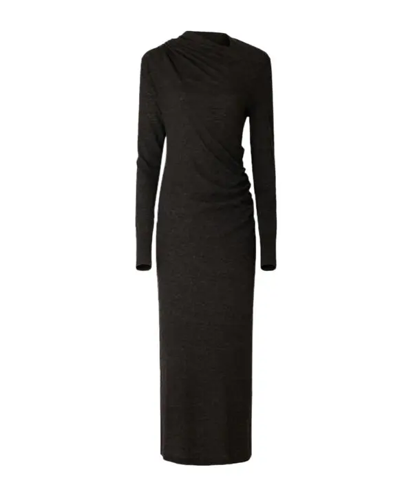 Soeur Gisee Draped Midi Dress