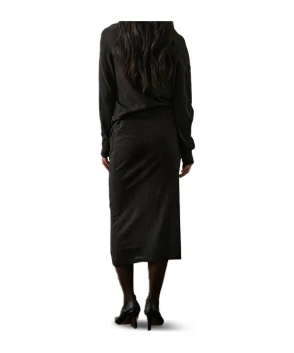 Soeur Gisee Draped Midi Dress