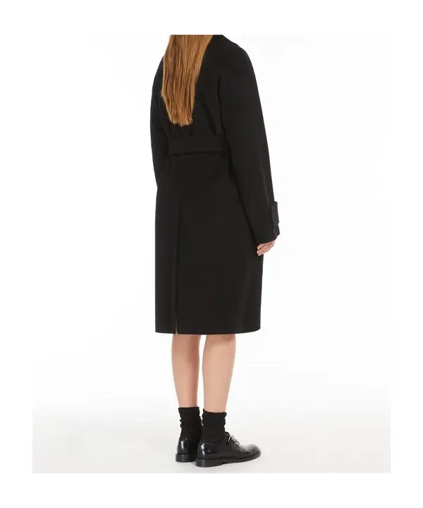 Max Mara Carla Belted Coat - Black
