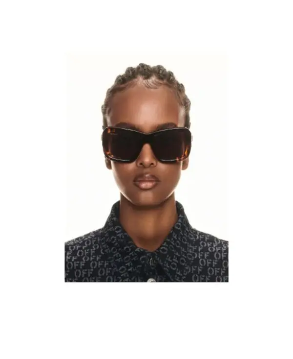 Off-White Verona Square Frame Sunglasses - Brown