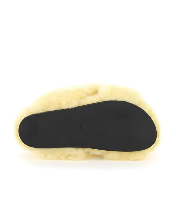 JIL SANDER Plush Slippers