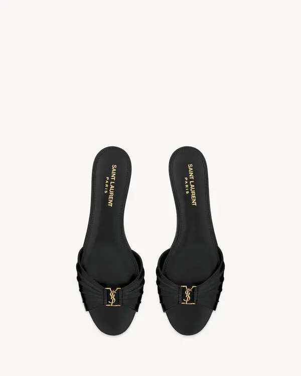 Saint Laurent Babylone Slip-on Slides