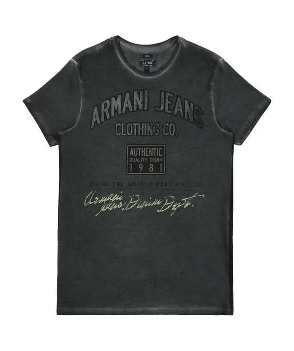 Emporio Armani Round-necked Logo T-shirt