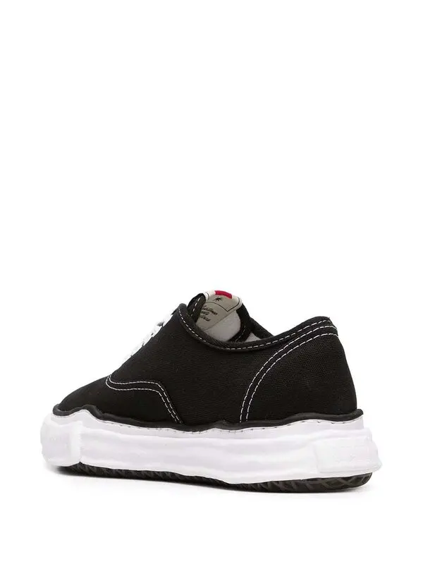 Mihara Yasuhiro Baker Lace-up Sneakers - Black