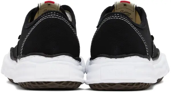 Mihara Yasuhiro Baker Lace-up Sneakers - Black