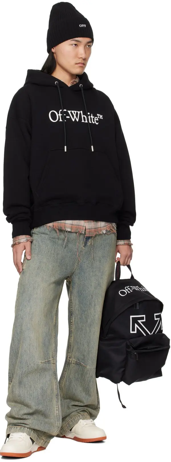 Off-White Drawstring Hoodie