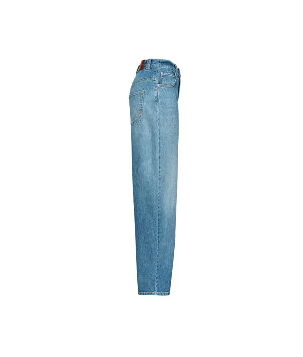 Pinko Eloise Egg Wraparound Leg Balloon Jeans