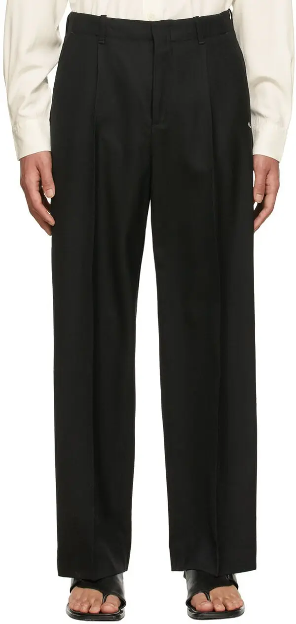 Our Legacy Borrowed Chino Pants - Black