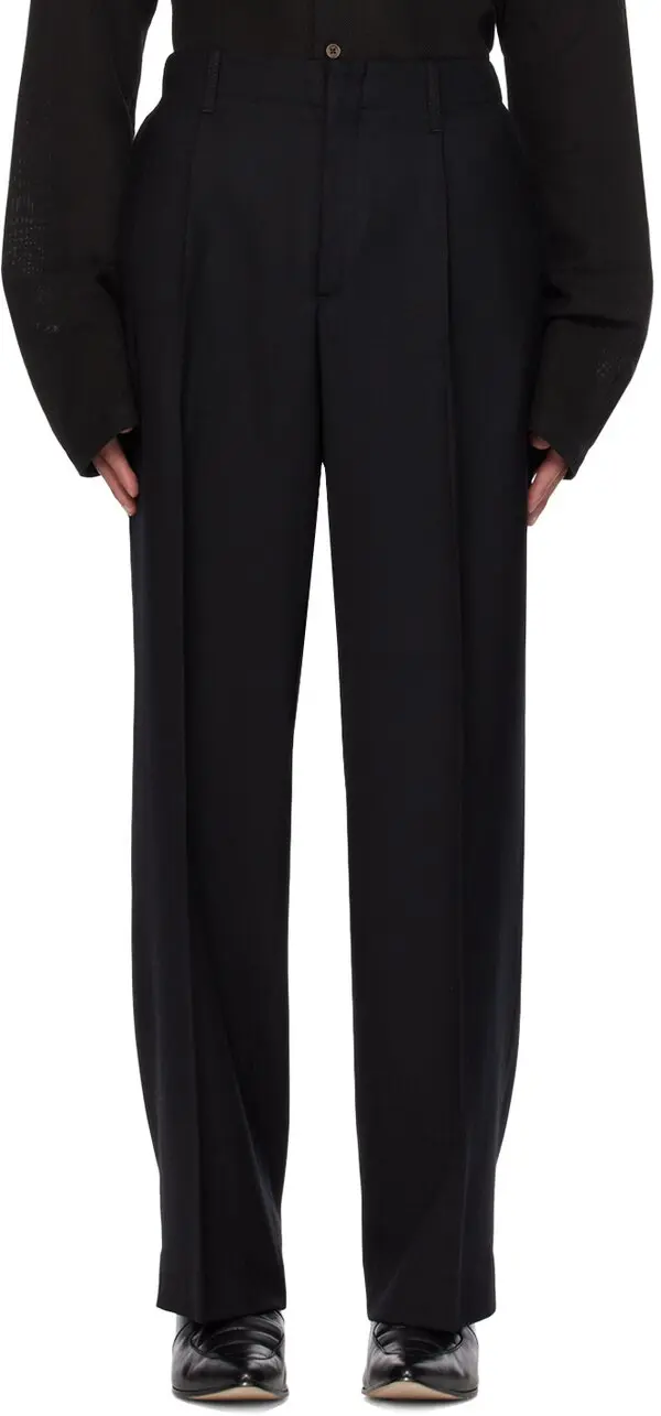 Our Legacy Borrowed Chino Pants - Black