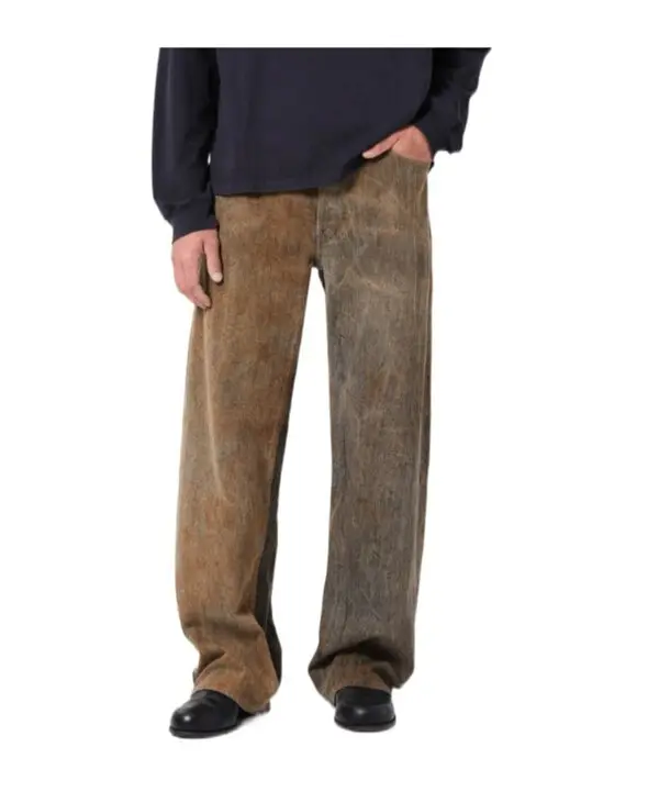 AGOLDE Distressed Straight-leg Jeans