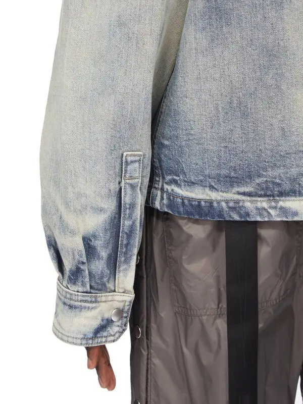 Rick Owens Zip-fastening Drawstring Jacket - Gray