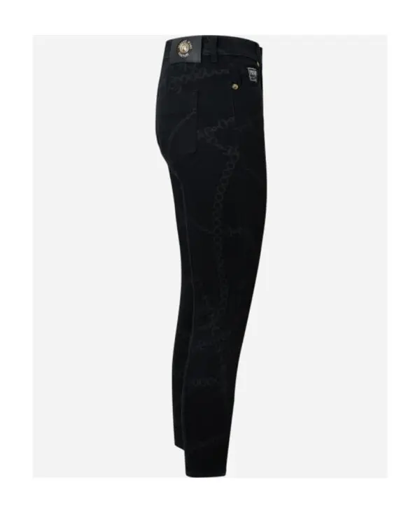 Versace Printed Slim Fit Jeans