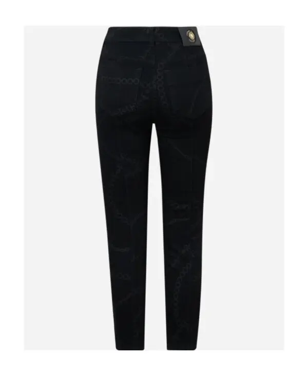 Versace Printed Slim Fit Jeans