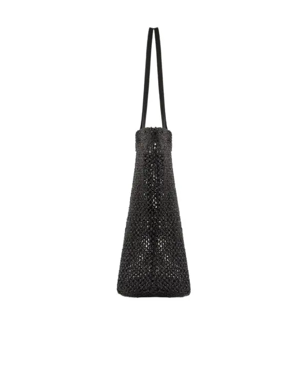 THE ROW Barn Open-weave Tote Bag - Black
