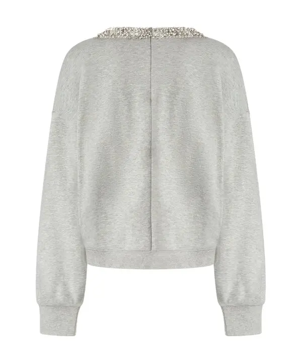 Pinko Embellished Logo Sweatshirt