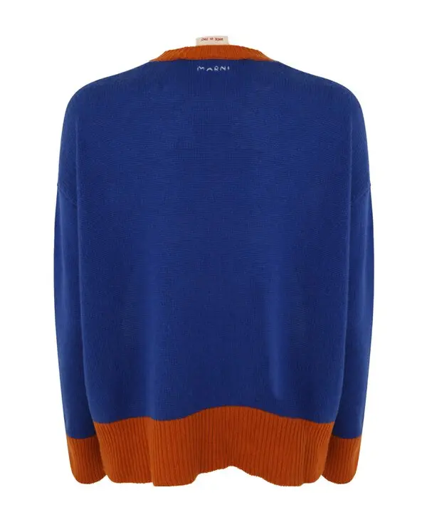 Marni Color-block Knitted Jumper
