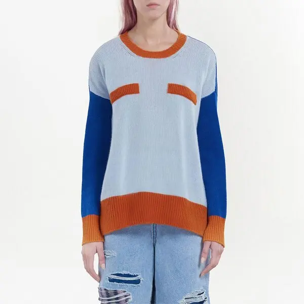 Marni Color-block Knitted Jumper