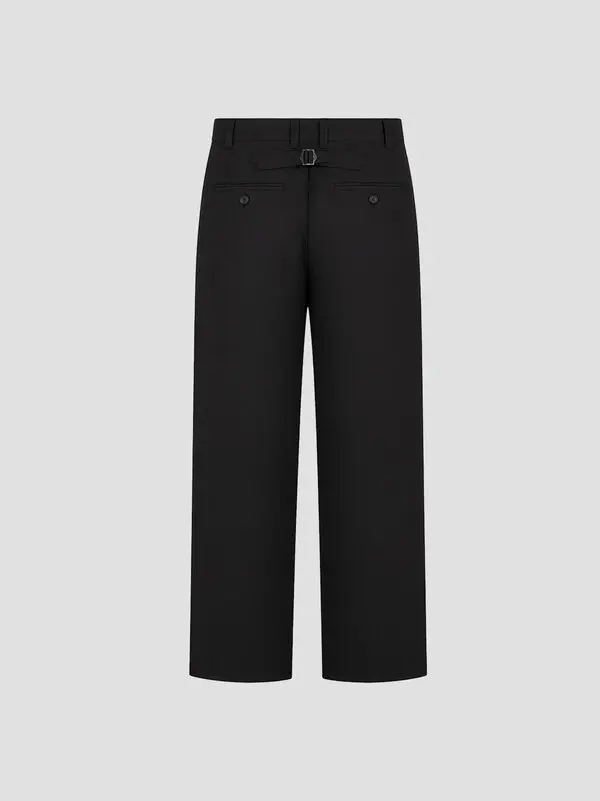 Comme Des Garçons Buckled-back Trousers