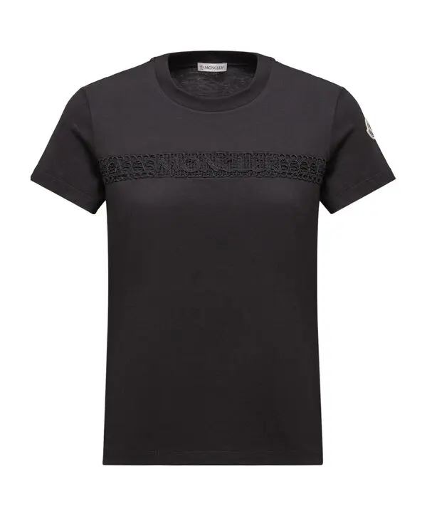 Moncler Embroidered Logo T-shirt