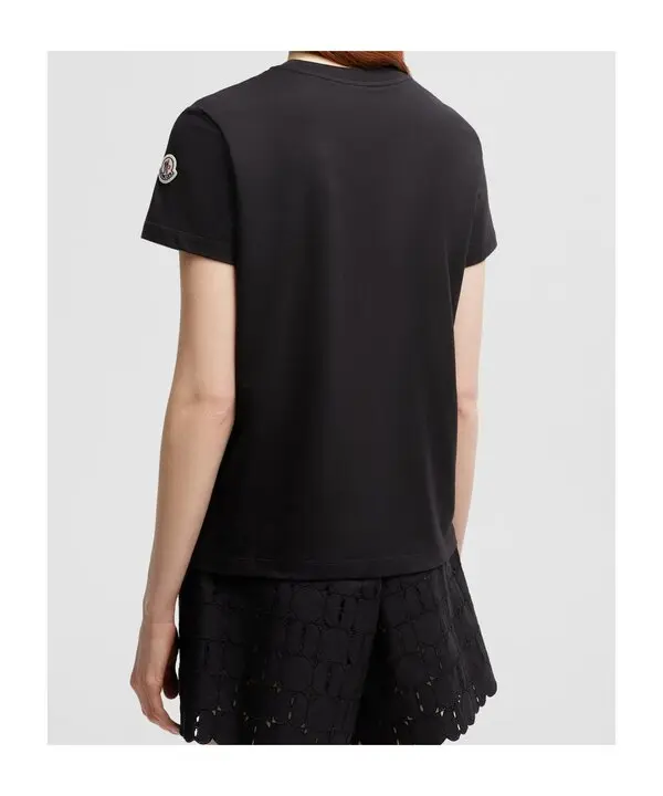 Moncler Embroidered Logo T-shirt