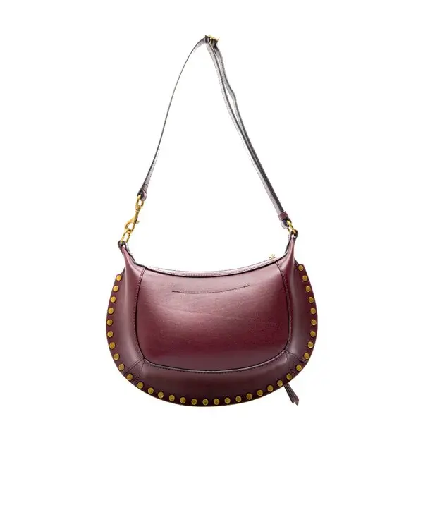 Isabel Marant Étoile Naoko Stud Embellished Shoulder Bag - Red