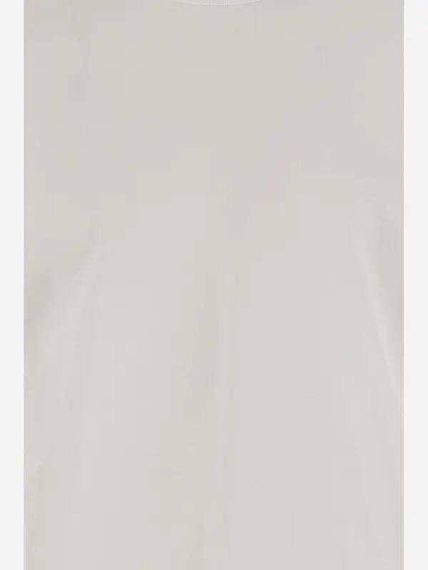 Bottega Veneta Check Detailed Short Sleeved T-shirt