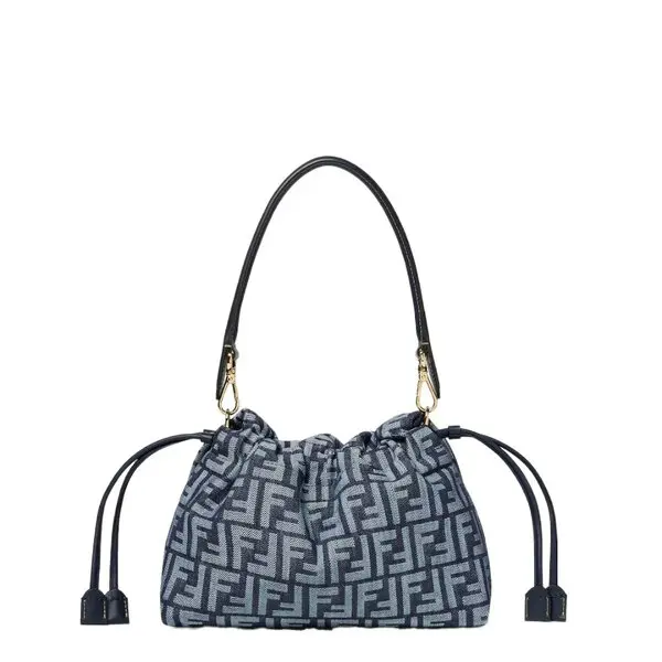 Fendi Medium Mamma Baguette Shoulder Bag - Blue