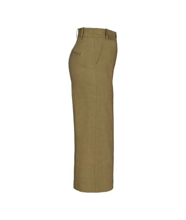 Pinko Wide Leg Shorts With Belt Loops And Welt Pockets
