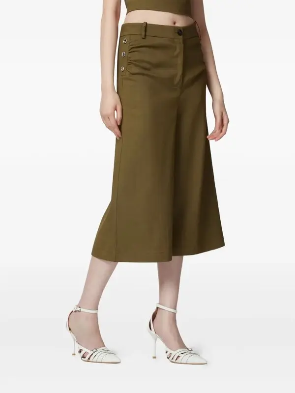 Pinko High Waist Wide-leg Shorts