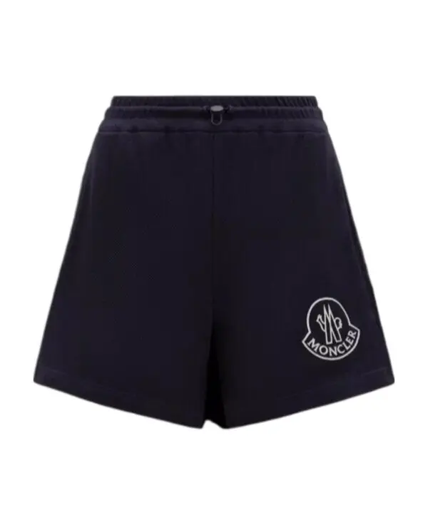 Moncler Logo Shorts - Midnight Blue