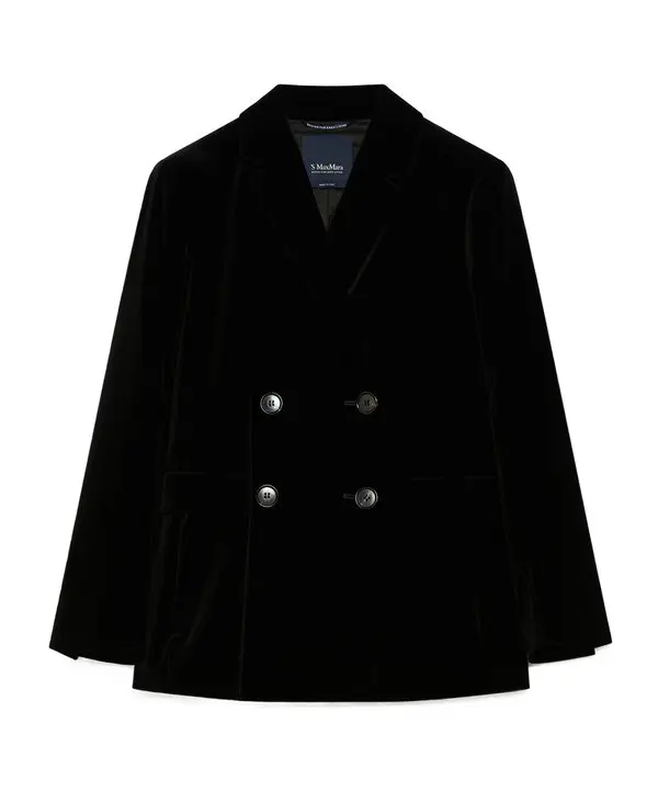 Max Mara Double-breasted Long-sleeved Jacket