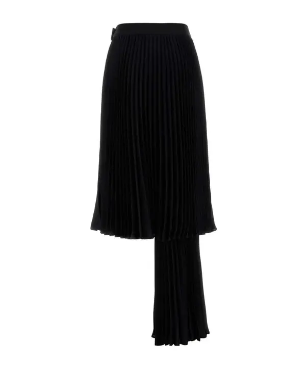 Bottega Veneta Draped Pleated Skirt