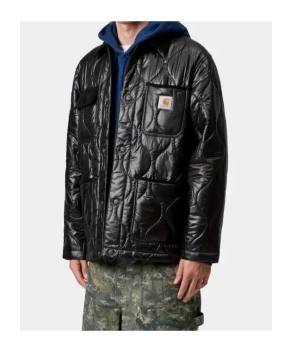Carhartt Work In Progress Quilted Corduroy Collar Jacket