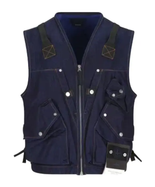 Stone Island Logo Patch Waistcoat - No