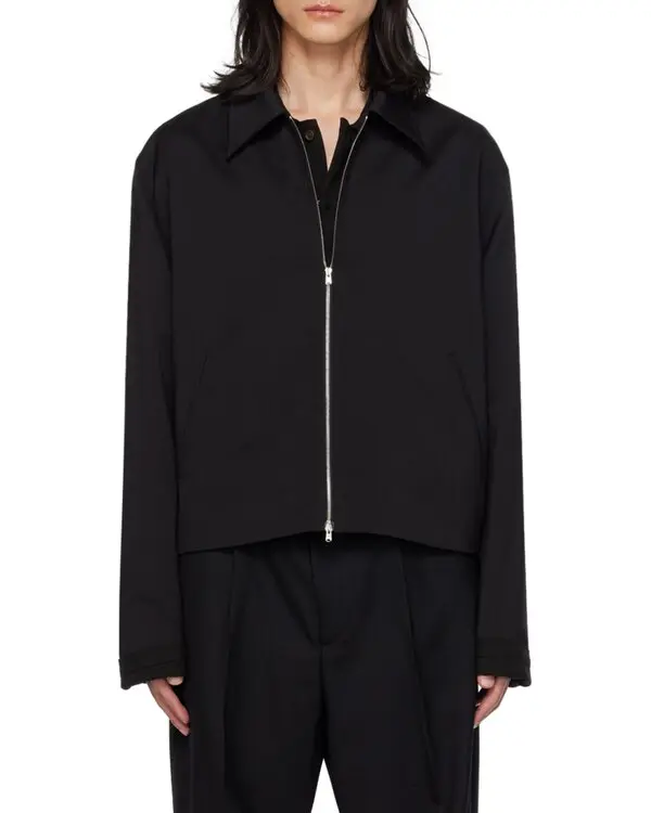 Our Legacy Zip-up Casual Jacket - Black