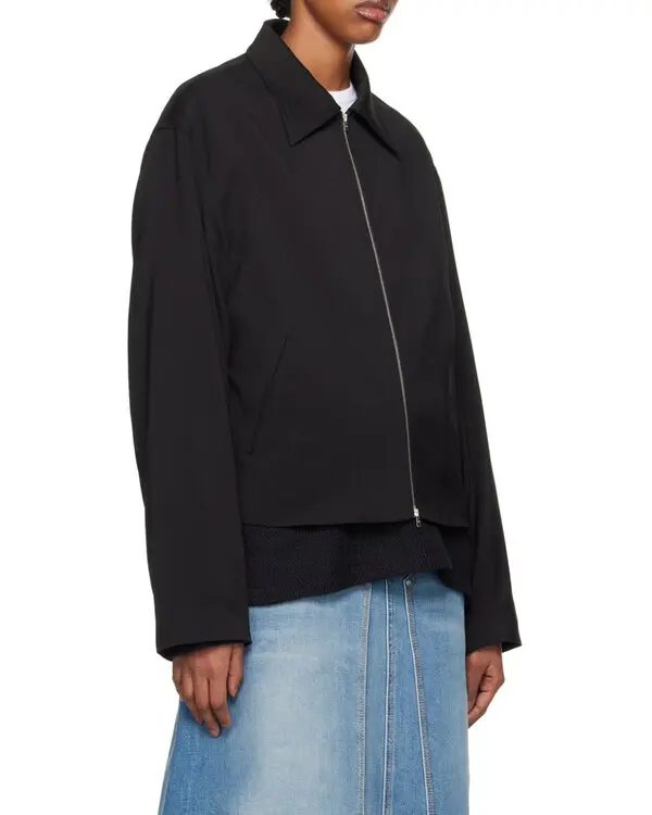 Our Legacy Zip-up Casual Jacket - Black