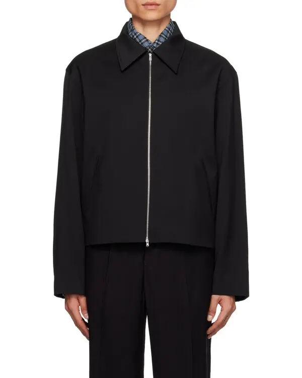 Our Legacy Zip-up Casual Jacket - Black