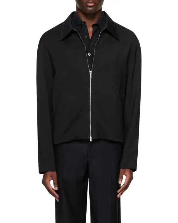 Our Legacy Zip-up Casual Jacket - Black