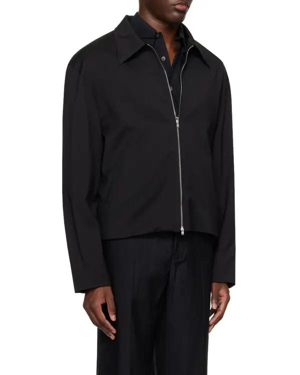 Our Legacy Zip-up Casual Jacket - Black