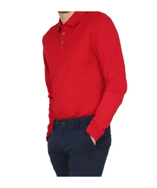 Hugo Boss Logo Embroidered Polo Shirt