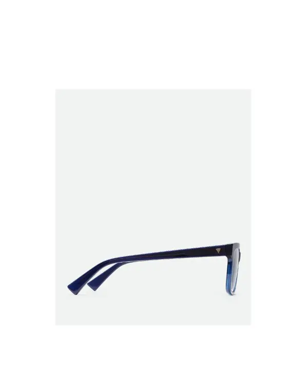 Bottega Veneta Rectangular Eyeglasses - Gray